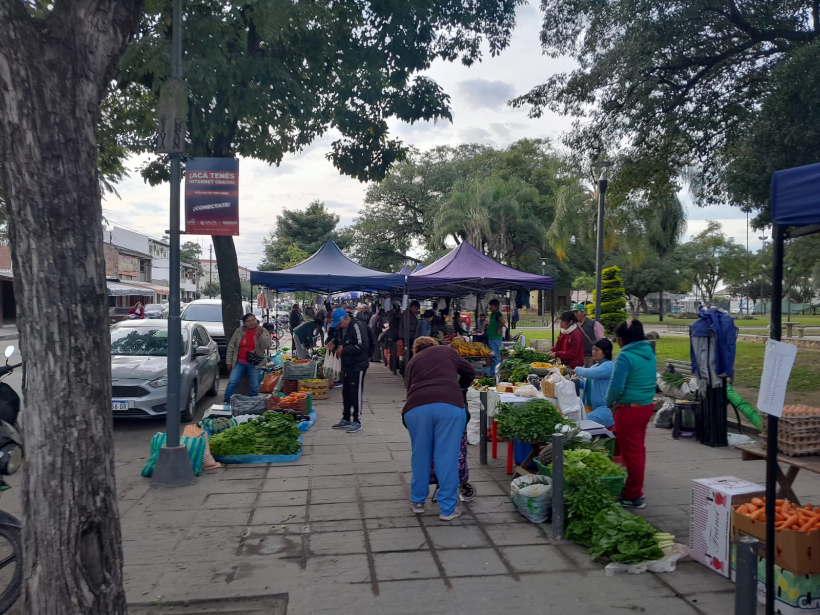 Feriazo de la UTT, hoy en plaza San Martín. Precios de referencia ...